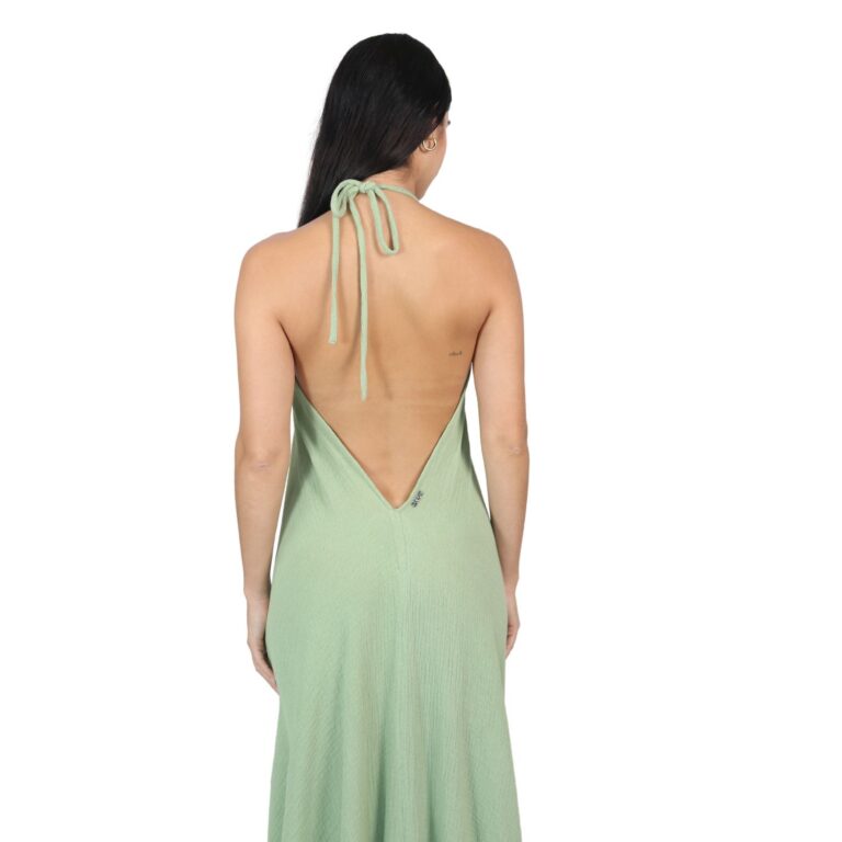 Zoul- Vestido verde Salvia - Visitamex